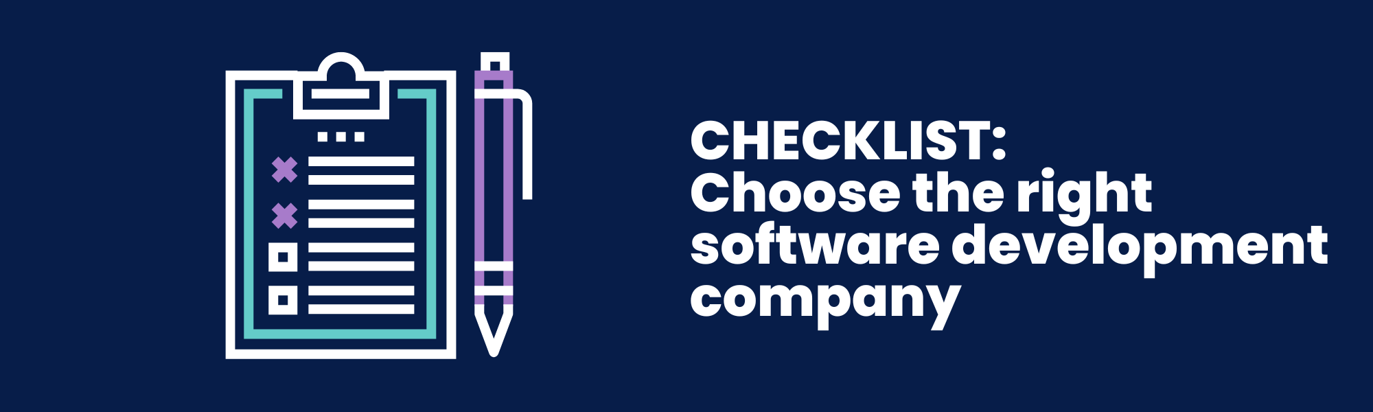 How to Choose a Software Development Company in 2024 [CHECKLIST ...